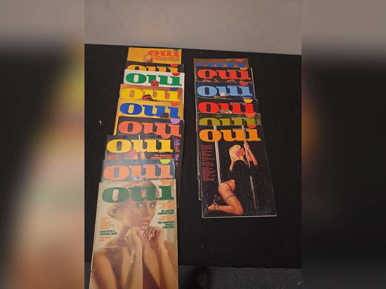 Oui magazines 1970s - Northern Kentucky Auction, LLC