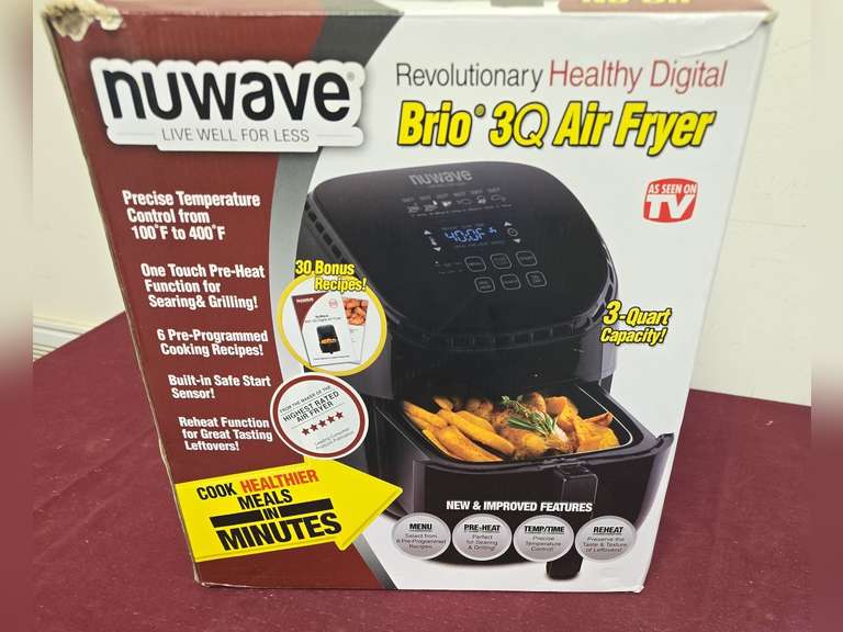 Nuwave air fryer, appears new - Northern Kentucky Auction, LLC