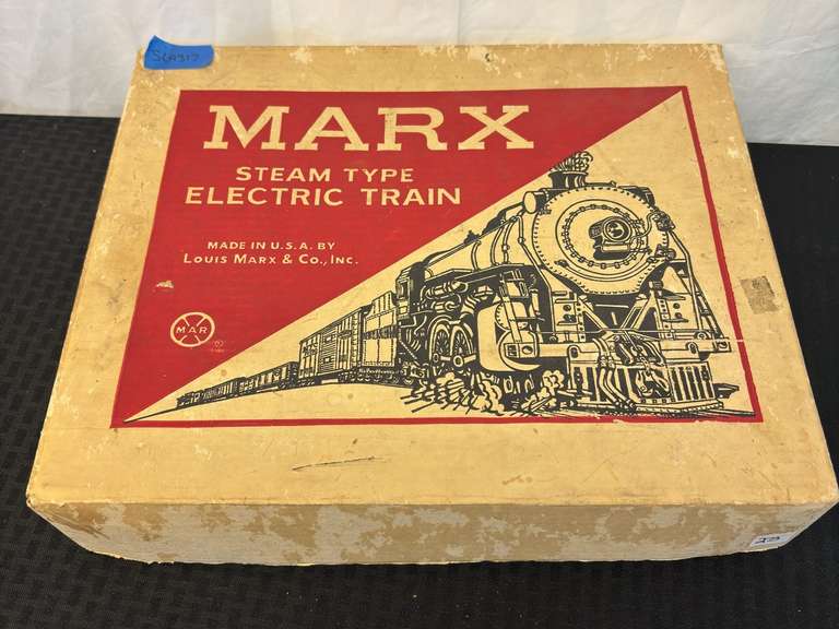 Marx Steam Type Electric Train - Northern Kentucky Auction, LLC
