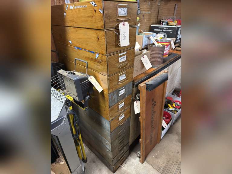 12 Stacking file boxes and contents - Northern Kentucky Auction, LLC