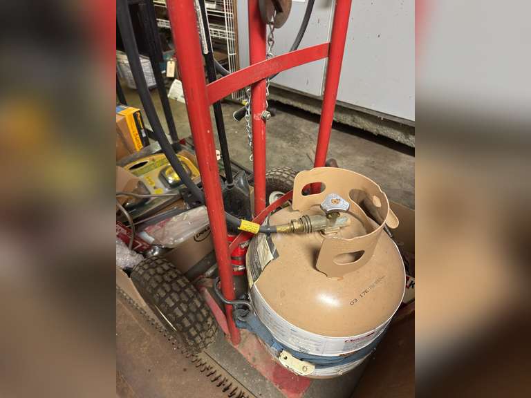 LP Gas weed burner mounted to a two wheel dolly - Northern Kentucky ...