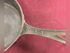 Antique cast iron 11" footed, gate mark skillet - Northern Kentucky ...