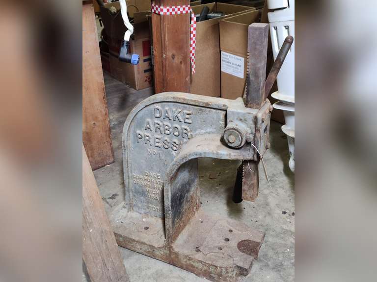 Dake arbor press number 1 - Northern Kentucky Auction, LLC
