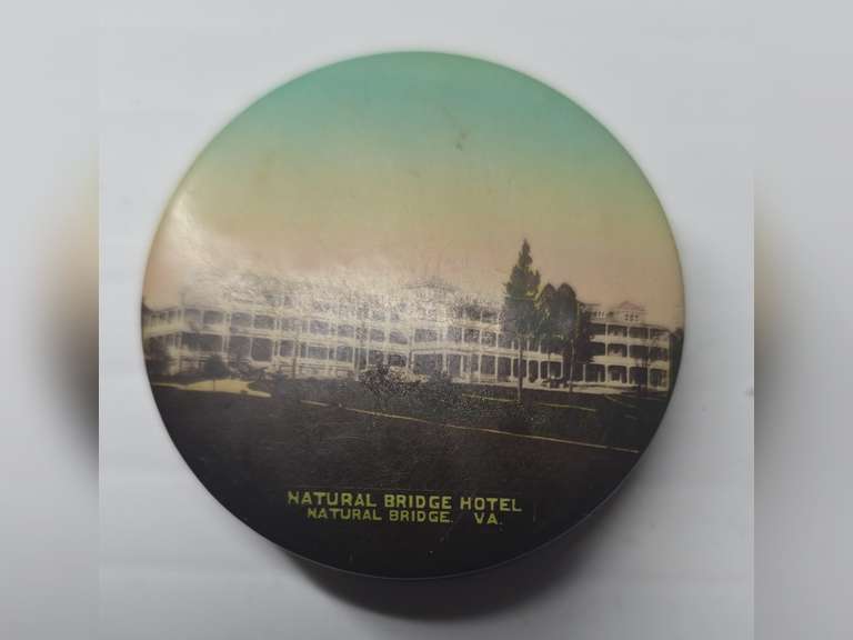 Natural Bridge, VA & Natural Bridge Hotel Celluloid Advertising ...
