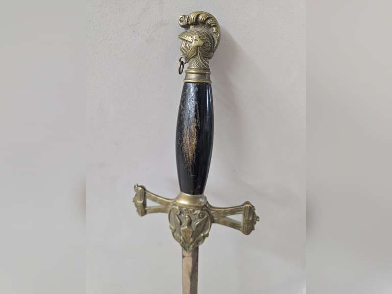 Antique Masonic Knights Templar York Rite Sword - 35 In Long - Northern ...