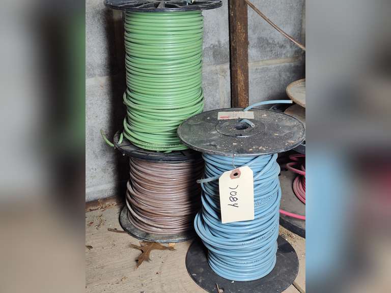 3 Spools of wire - Northern Kentucky Auction, LLC