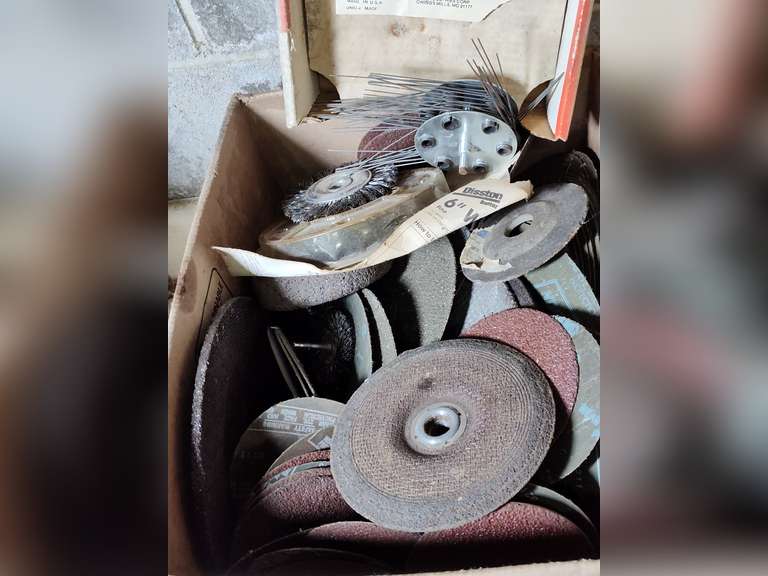 Box of grinding wheels, sanding wheel pads and more - Northern Kentucky ...