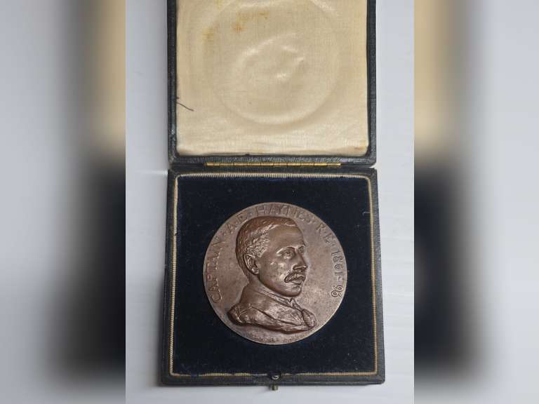 Captain Alfred Ernest Haynes 1861-1895, Captain of Royal Engineers ...