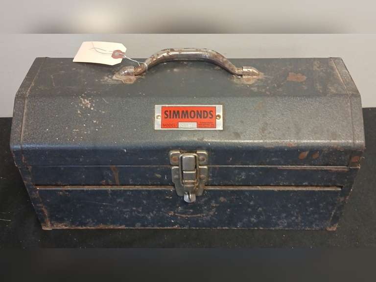 Simmonds Metal Tool Chest with Contents - Northern Kentucky Auction, LLC