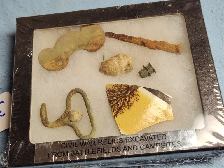 Civil war relic lot - items dug in Virginia near Fredericksburg and ...