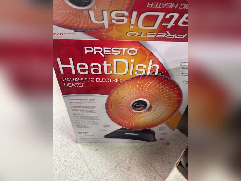 Heat dish appears to be new in open box - Northern Kentucky Auction, LLC