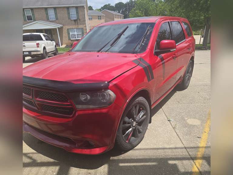 2012 Dodge Durango RT, AWD, Red, 5.7 V8 Hemi, Leather, 89,075 miles ...