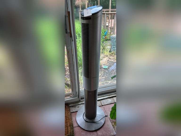 Wind Chaser tower fan - 48 inches tall. - Northern Kentucky Auction, LLC