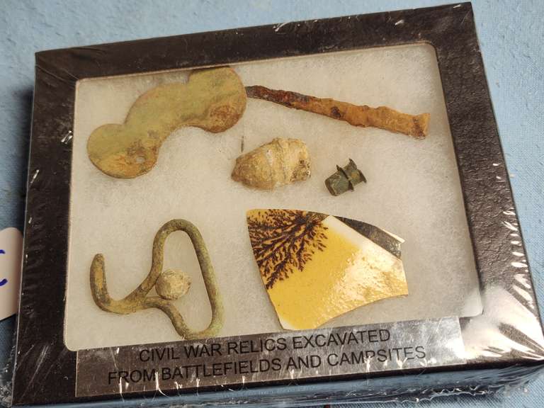 Civil war relic lot - items dug in Virginia near Fredericksburg and ...