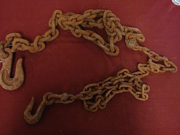 11ft Combo Log Chain and Hooks and 5ft small Link Chain - Northern ...