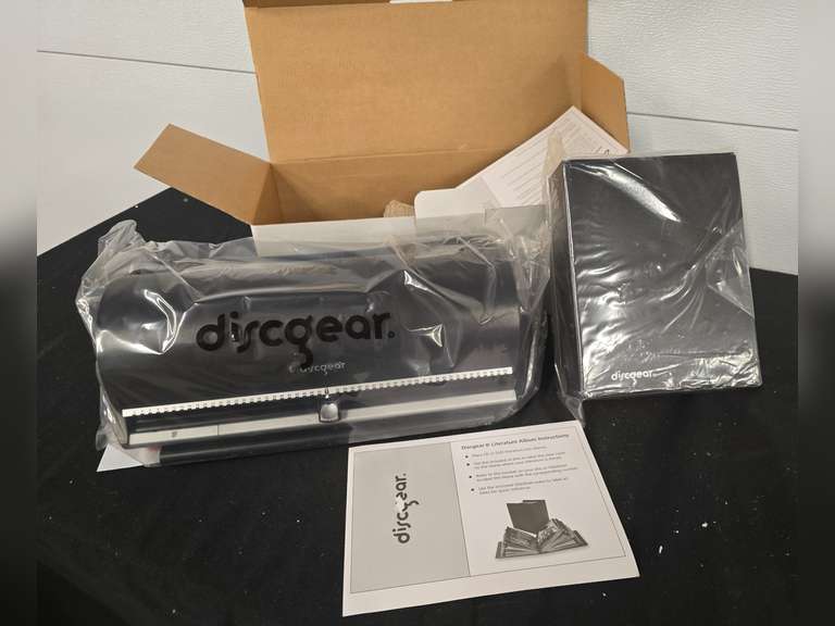 Discgear Literature Album - New in Box - Northern Kentucky Auction, LLC