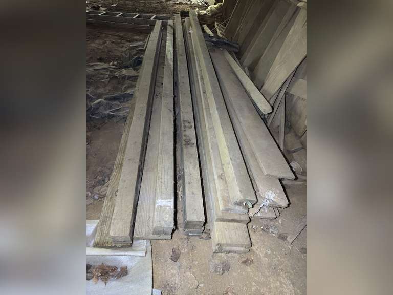 All of the lumber in the pile, take what you want. Most is 12 foot long ...