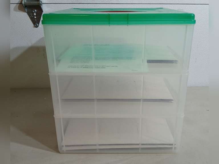 Snap Ware Snap-N-Stack ornament storage box, new - Northern Kentucky ...