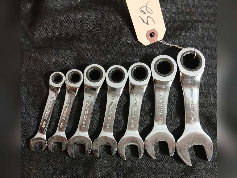 Pittsburgh short metric wrench set - Northern Kentucky Auction, LLC