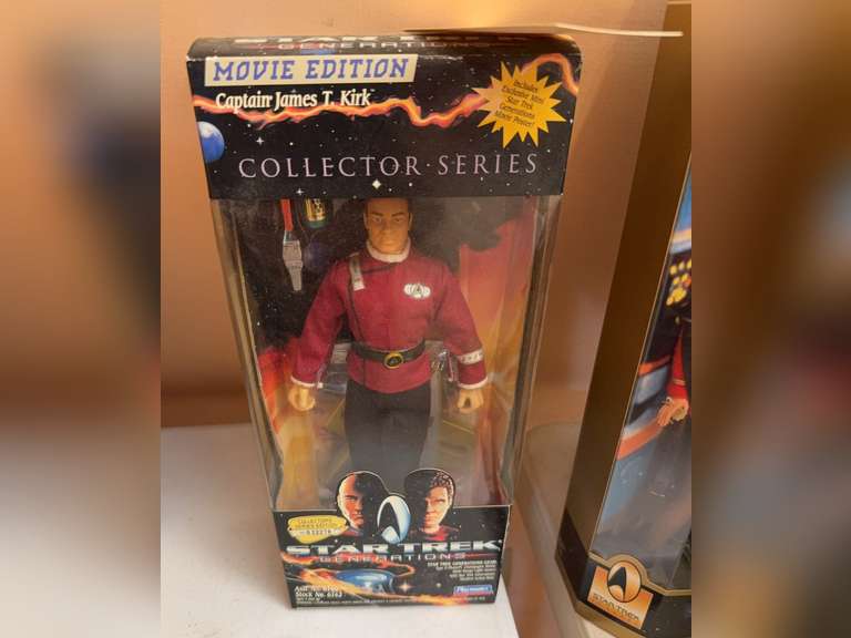 Star Trek Generations Captain Kirk figurines in box - Northern Kentucky ...