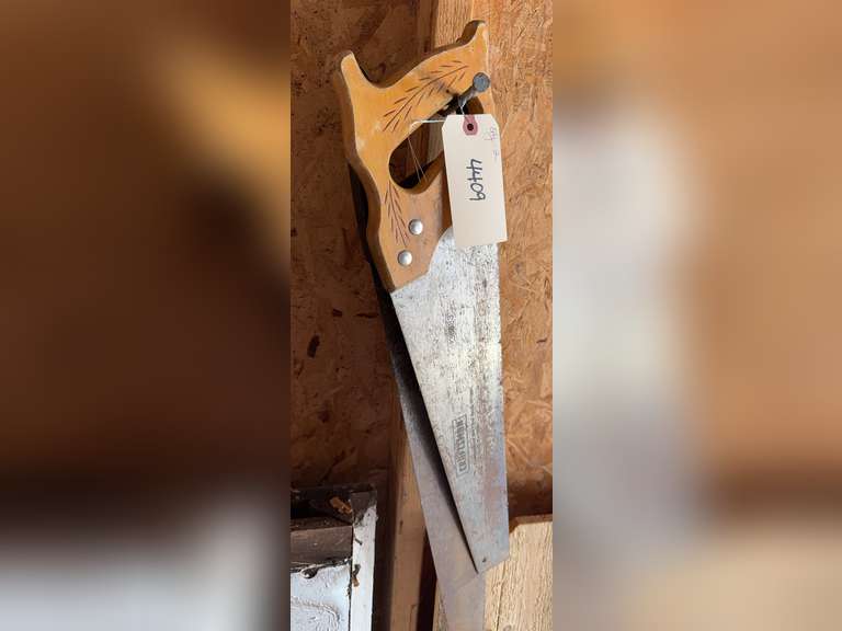 Two hand saws - Northern Kentucky Auction, LLC