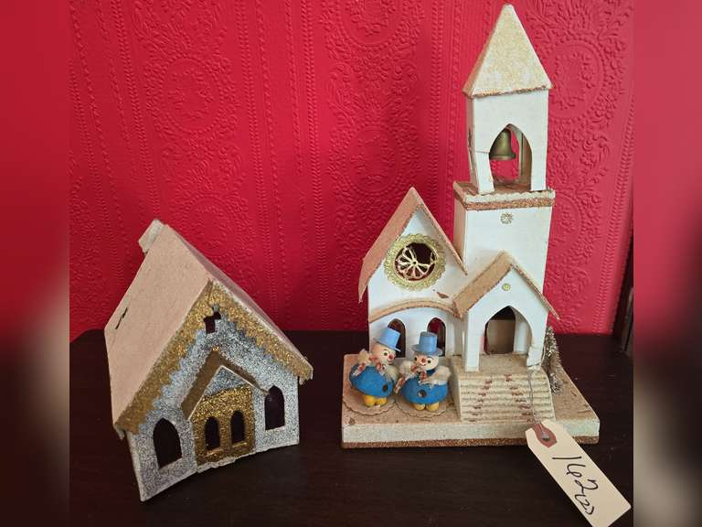 Vintage Cardboard Churches - Northern Kentucky Auction, LLC