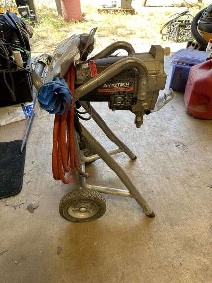 Spray Tech Pustin Pump airless paint spray - Nutt Auction