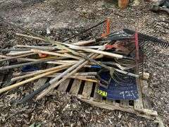 Misc yard tools - Nutt Auction
