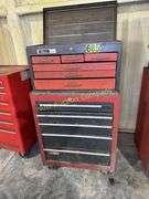 Master Mechanic tool box NO TOOLS - Nutt Auction