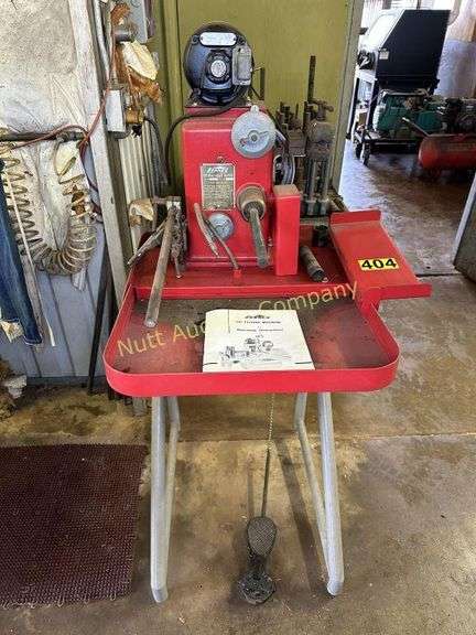 Sunnen LBA-650 pin fitting machine 115 volt, stand & tooling. Sr# 56414 ...