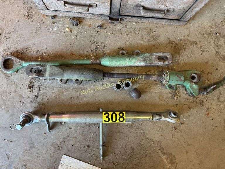 Tractor top link & lift arms - Nutt Auction