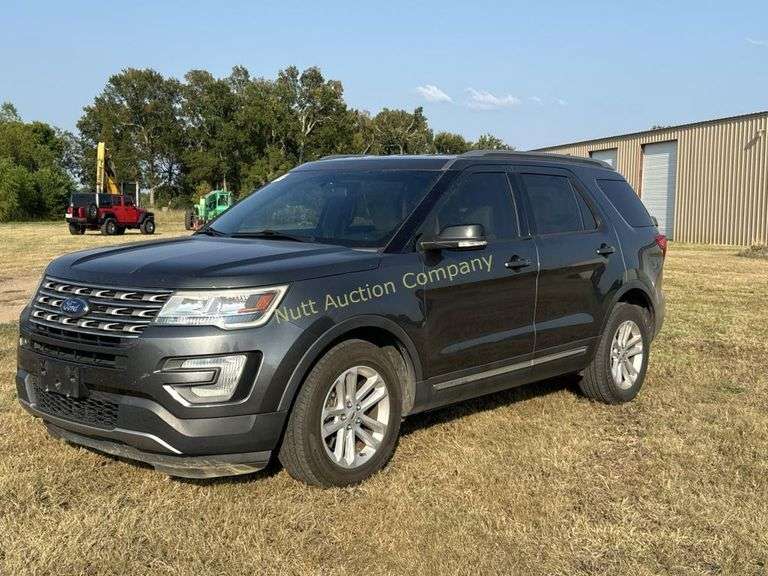 2016 Ford Explorer, V6, 3.5L, 3rd row, Vin 1FM5K7D84GGD16085 - Nutt Auction