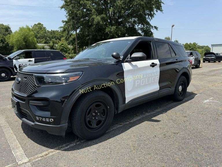 2020 Ford Explorer Police Interceptor, AWD - Nutt Auction