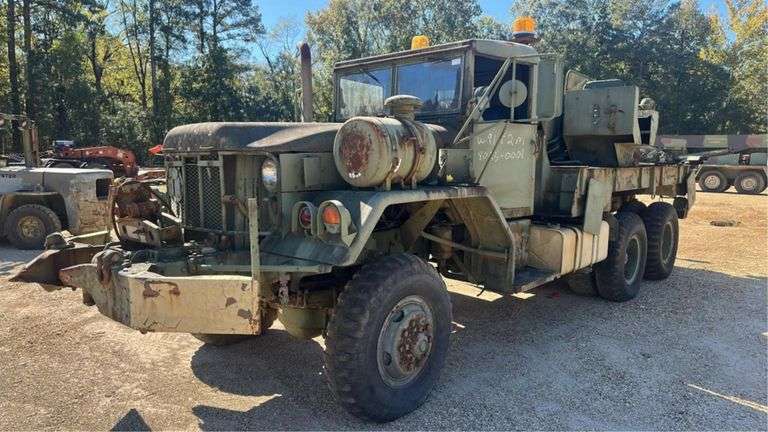 AM General M936 Military 5 Ton Wrecker Crane Truck, 6x6, 42,655 Miles ...
