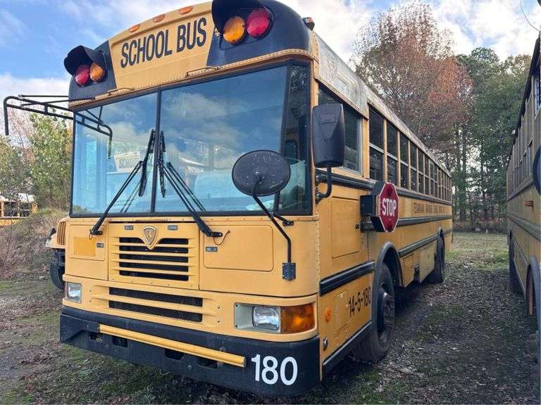 2005 International IC Corp School Bus , Engine DT466 , Miles showing ...