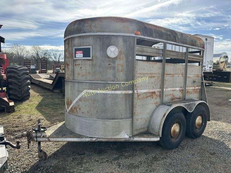 1994 Big Valley 2 Horse trailer WITH TITLE Vin# ARKAVTL9040422643 ...