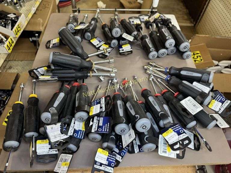 Vulcan nut drivers, torx bit drivers precision screwdriver set, etc. - Nutt Auction