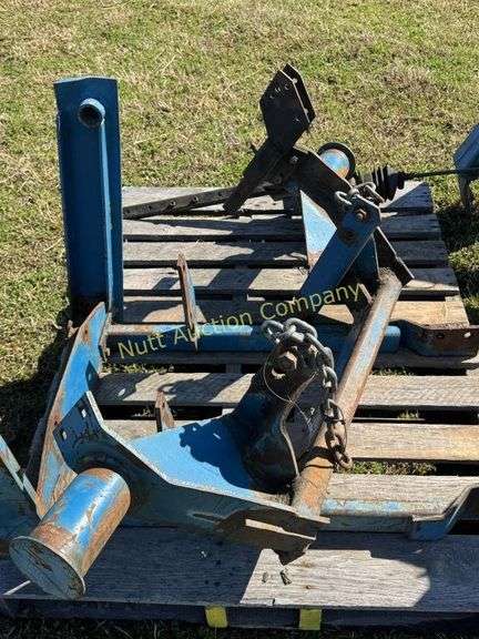 Ford 7209 front end loader with bracket Joystick remote - Nutt Auction