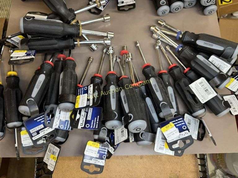 Vulcan nut drivers, torx bit drivers precision screwdriver set, etc. - Nutt Auction