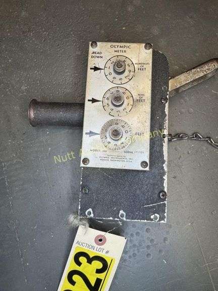 Olympic Model 20 Cable/wire measuring tool - Nutt Auction