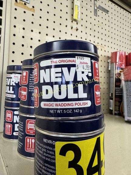 Never dull polish (6 cans) - Nutt Auction