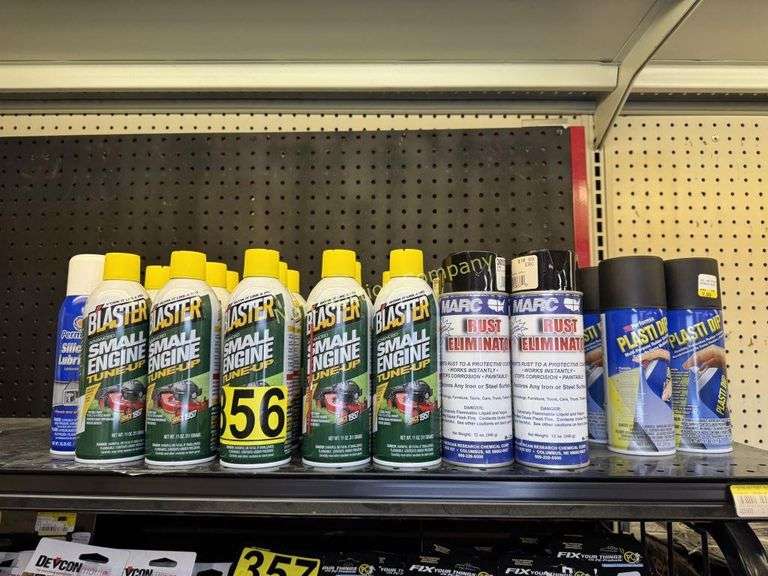 Smal engine tune up rust eliminator and silico lub and plasti dip ...