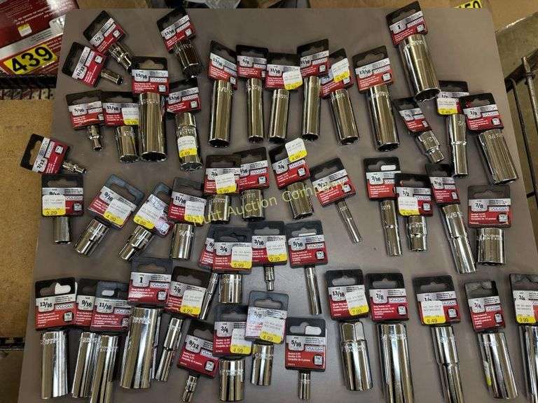 Vulcan SAE sockets - Nutt Auction