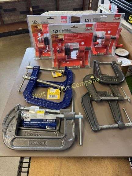 Fasteners and Clamps Pipe Clamps w/o pipe, c-clamps, joint fasteners ...