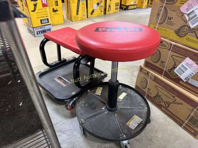 Shop Stools (2) - Nutt Auction