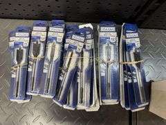 Vulcan paddle bits 1/8 - 1in - Nutt Auction