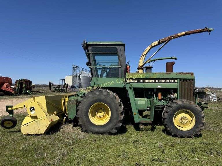John Deere 5830 Forage Harvester - NON RUNNING SR# *E05830X8 10537 ...