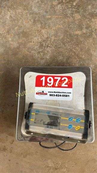 ADAM CPWplus-35 Digital Weighing Scale, 75 lb. Capa - Nutt Auction