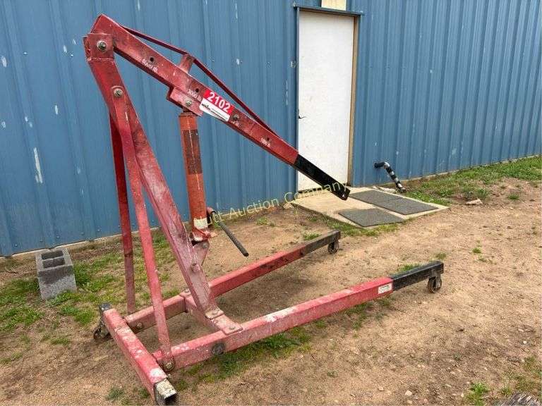 Sunex Tools Engine Crane / Hoist 5211A, 2 Ton Capacity - Nutt Auction
