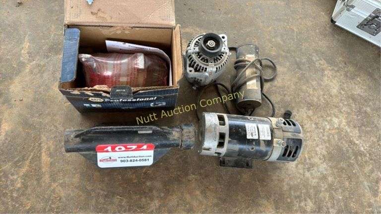 EMACK Electric Motor and Alternator, NAPA Compress - Nutt Auction